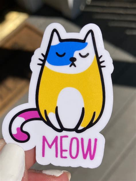Pansexual Pride Sticker Pack Lgbtq Stickers Pride Stickers Etsy