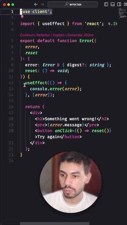 O Que São Error Boundaries Nextjs Reactjs Javascript Youtube