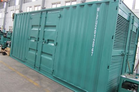 Container Type 800kva Diesel Generator For Super Market Use China
