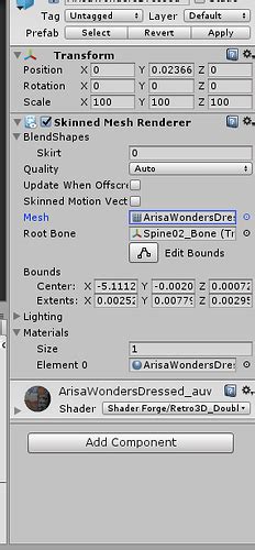 Does Anyone Know How To Change The Mesh In The SkinnedMeshRenderer Questions Answers