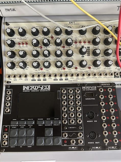 XOR Electronics NerdSEQ 2024 Black Reverb