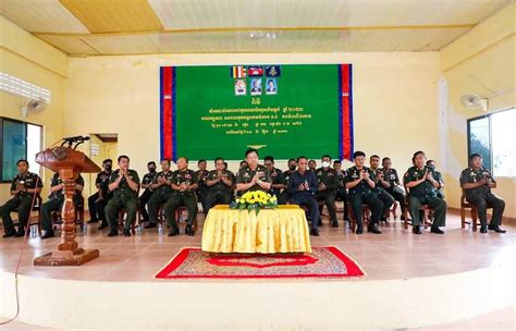 មេបញ្ជាការរងកងទ័ពជើងគោក បានថ្លែងការកោតសរសើរចំពោះវីរភាពយោធិនចូលនិវត្តន៍ យោធិនពិការគ្រប់រូប