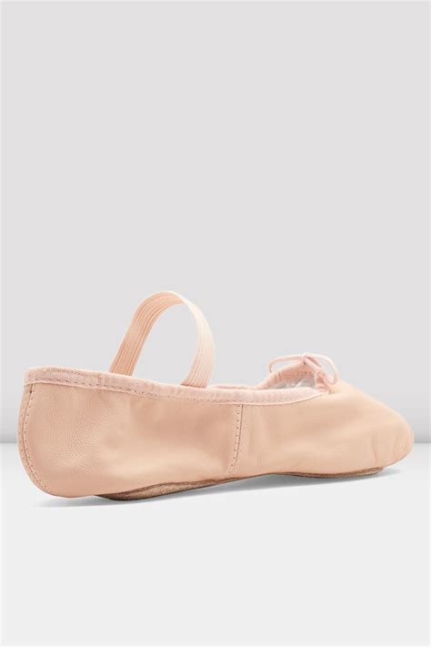 Ladies Arise Leather Ballet Shoes Pink Bloch Dance Uk