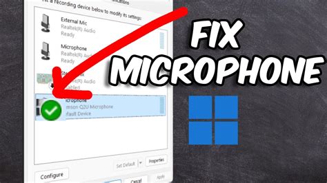 Fix Microphone Not Working Windows 11 10 8 Complete Tutorial 2023