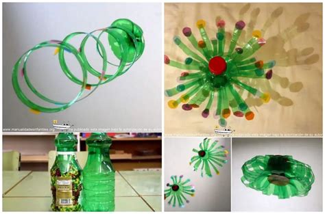 Adornos De Navidad Reciclados Con Botellas De Plástico Manualidades Infantiles