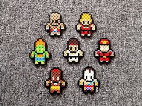 Street Fighter Perler Beads Perler Bead Patterns Beading Patterns