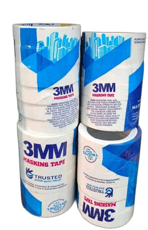 Color White 41 60 Mm 3mm Masking Tape At Rs 120piece In Gurgaon Id