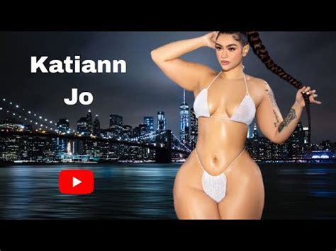 Katiann Jo Plus Size Curvy Fashion Model Bio Age Career Facts