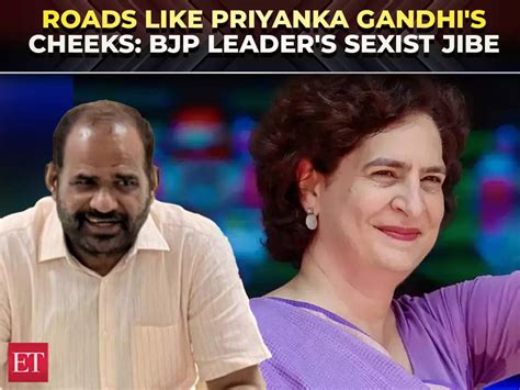 Roads Like Priyanka Gandhis Cheeks Bjp Ramesh Bidhuri Sexist Jibe