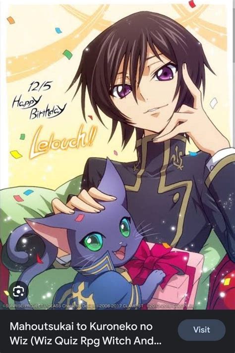 Anime Code Geass Black Cat Plushie Toy Hobbies And Toys Toys And Games On