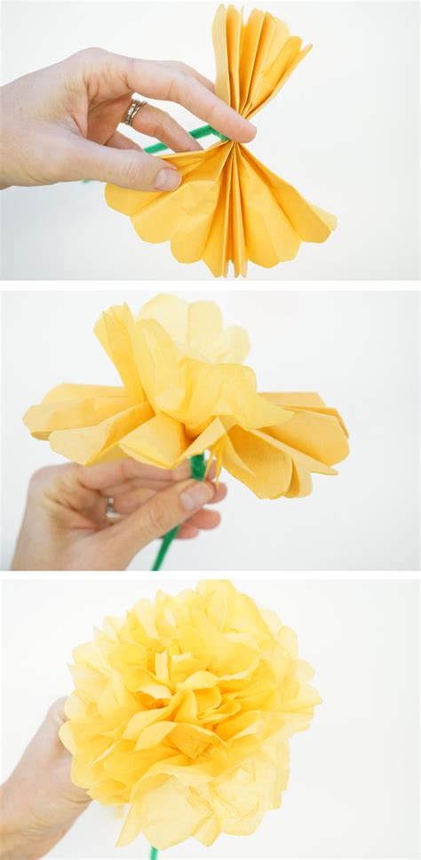 How To Make Marigolds For Day Of The Dead Tinkerlab Day Of The Dead