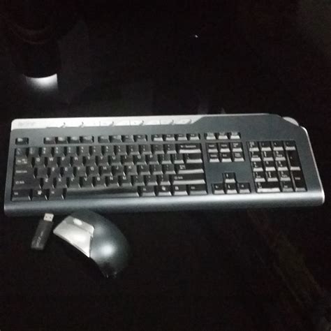 Acer Wireless Keyboard And Mouse Computers And Tech Parts And Accessories Networking On Carousell