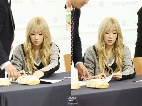 151127 Girls Generation Taeyeon At Busan Louis Quatorze Fansign
