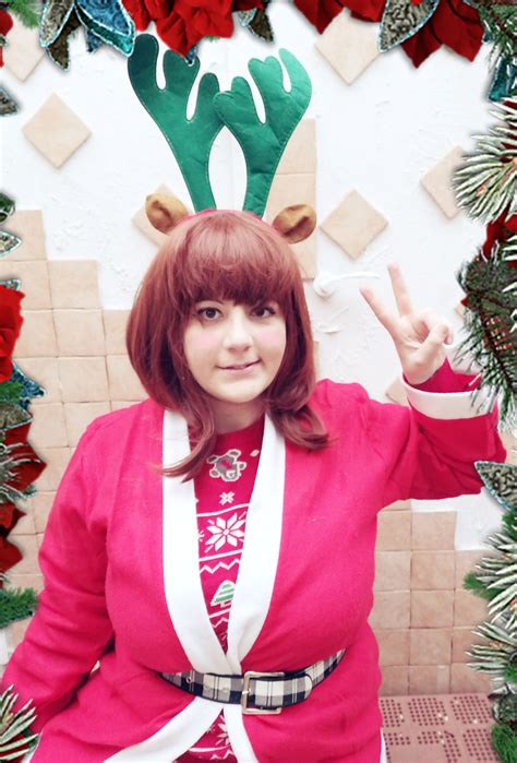 An Uraraka Christmas Pic By Shinca95 On Deviantart