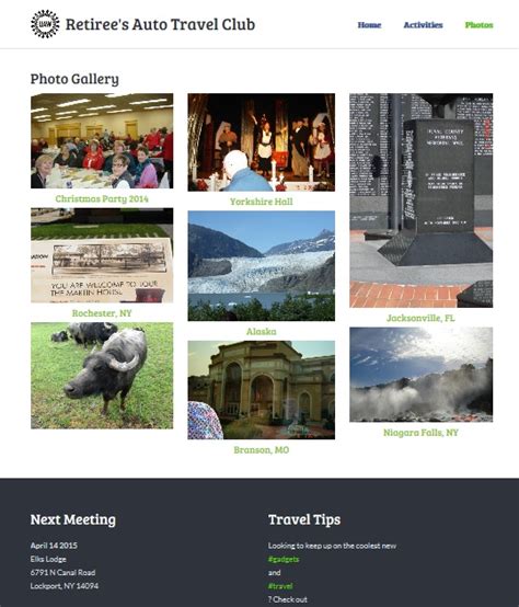 Media Basic Website Example