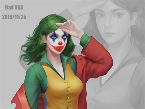 Joker（小丑） 同人baddna 站酷zcool