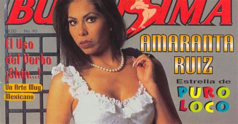 Amaranta Ruiz Revista Buenissima FamosasMex