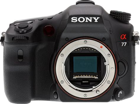 Sony A77 Review - Optics