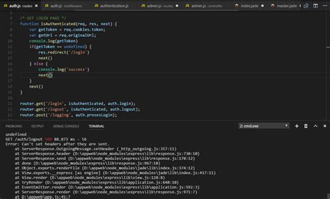 Node Js Can T Set Headers After They Are Sent Express JS Stack