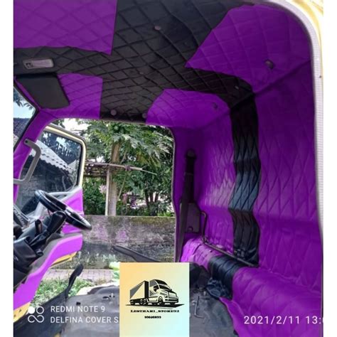 Jual Cover Atap Plafon Kabin Mobil Truk Mewah Sarung Atap Plafon Mobil Truk Aksesoris Mobil