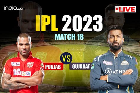 Highlights Punjab Kings Vs Gujarat Titans Ipl 2023 Score Gill Fifty