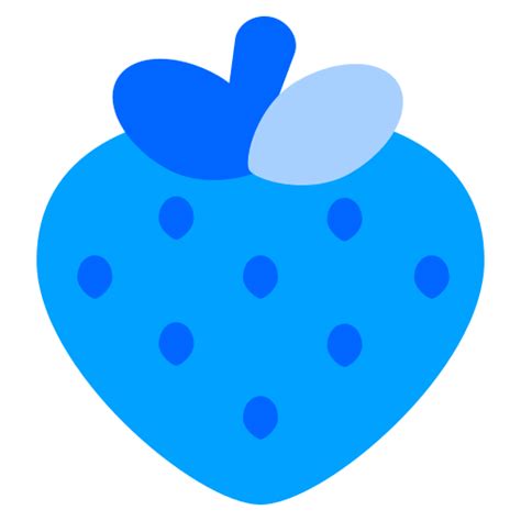 Icono De Fresa Generic Blue Freepik