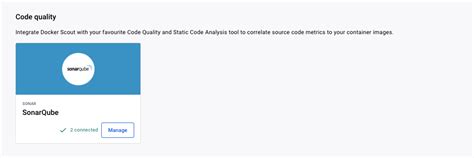 Sonarqube Integration With Docker Scout Ensuring Code Quality For