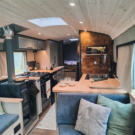 Guy Converts Old School Bus Into A Functional Tiny Home On Wheels