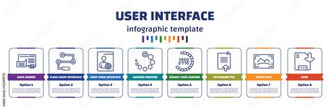 Infographic Template With Icons And 8 Options Or Steps Infographic For
