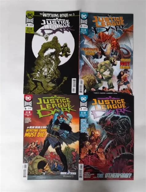 Justice League Dark Dc Universe Comic Bundlejoblot X 4 2018 2019 Eur