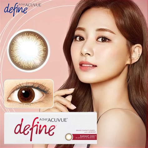 1 Day Acuvue Define Radiant Chic 30 Pcs Honeycolor