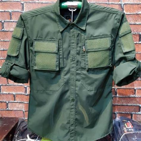 Jual Kemeja Lapangan Lengan Panjang Pdl Tactical 511 Bahan Ripstop
