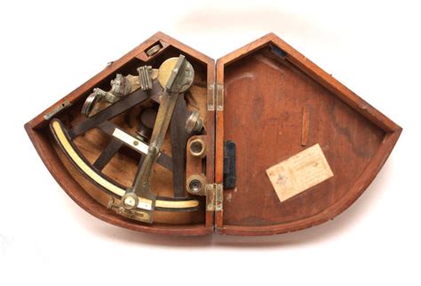 Bonhams A 19th Century 10 ½ Inch Radius Ebony Sextant