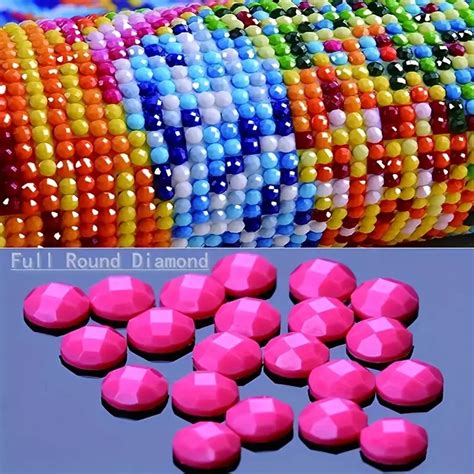 一套动漫独角兽主题的5d Diy钻石绘画套件，使用圆形钻石，全钻画布刺绣套装，适合初学者和手工爱好者，是完美的礼物和家居 Temu