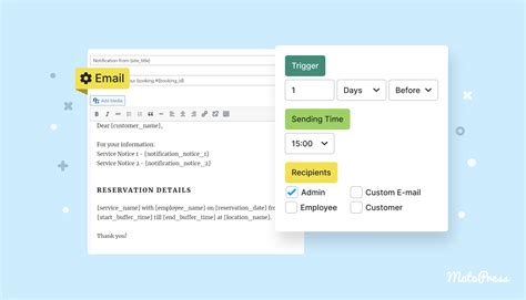 Send Appointment Reminders Automatically Since Version MotoPress