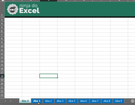 deletar várias abas ao mesmo tempo no excel ninja do excel