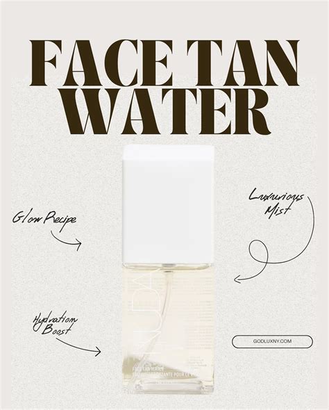 | Our most popular product. FACE TAN WATER A light weight easy to apply ...