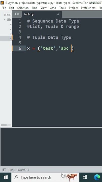 Tupling Your Code The Power Of Tuples In Python Shortvideo Shorts