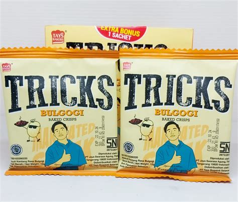 Snack Tricks Box Baked Crispy Chips Isi 10 Pcs 12 Gr Varian Rasa Kimchi