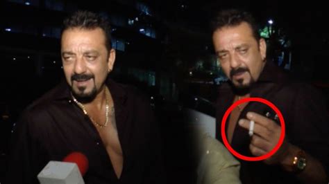 Watch Drunk Sanjay Dutt Replies Rudely To A Reporter Drunk Rude