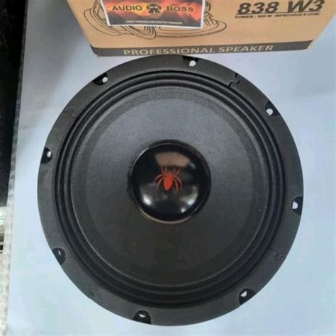 Jual Speaker 8 Inch Black Spider 838 W3 Vokal Bass Fullrange Line Array