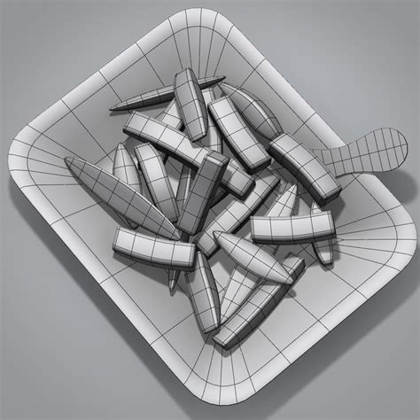 Chips 3d Model 9 Fbx Obj Max Free3d