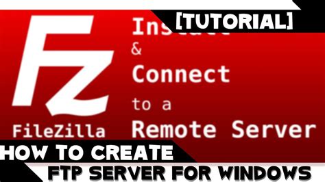 TUTORIAL HOW TO CREATE FTP SERVER FOR WINDOWS VPS FILEZILLA YouTube
