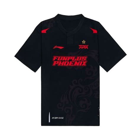 Li Ning Lpl 2023 Fpx Mens Short Sleeve T Shirt