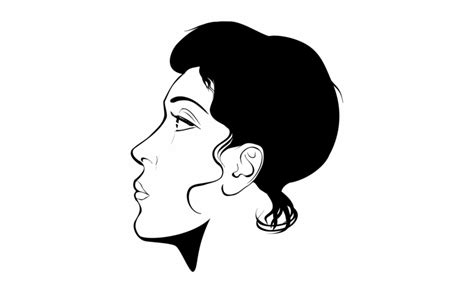 Silhouette Female Face Woman Multiple Women Side Face Png Download