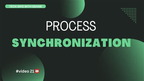 Process Synchronization Operating System How To Prepare For Gate