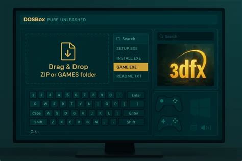 Dosbox Pure Unleashed Standalone Dos Emulator For Windows Macos Linux