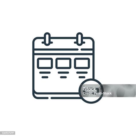흰색 배경에서 격리된 캘린더 벡터 아이콘입니다 웹 사이트 디자인 및 모바일 앱 개발을위한 개요 얇은 라인 캘린더 아이콘 얇은 줄 달력 윤곽선 아이콘 벡터 그림입니다 0명에