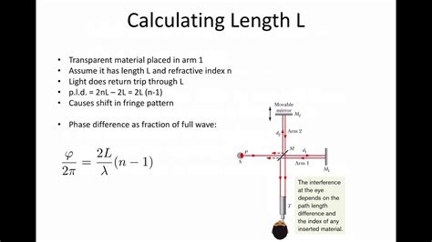 9 Michelson Interferometer Youtube
