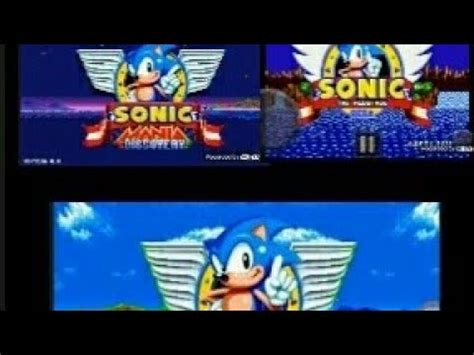 фан игры соник мания - YouTube